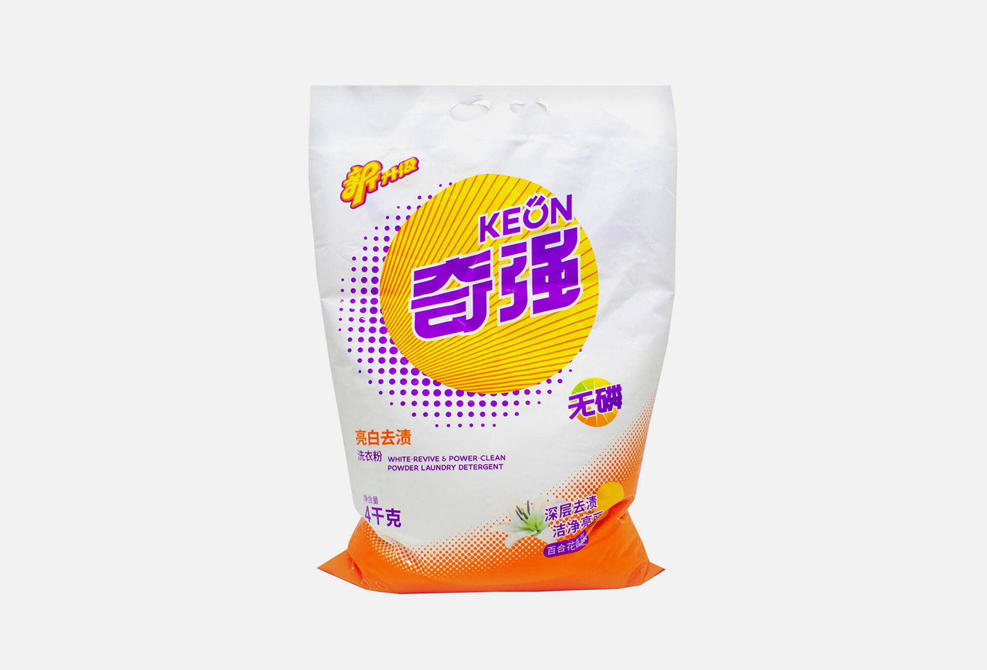 Стиральный порошок KEON A3+ Oxygen Lavender 4000 г