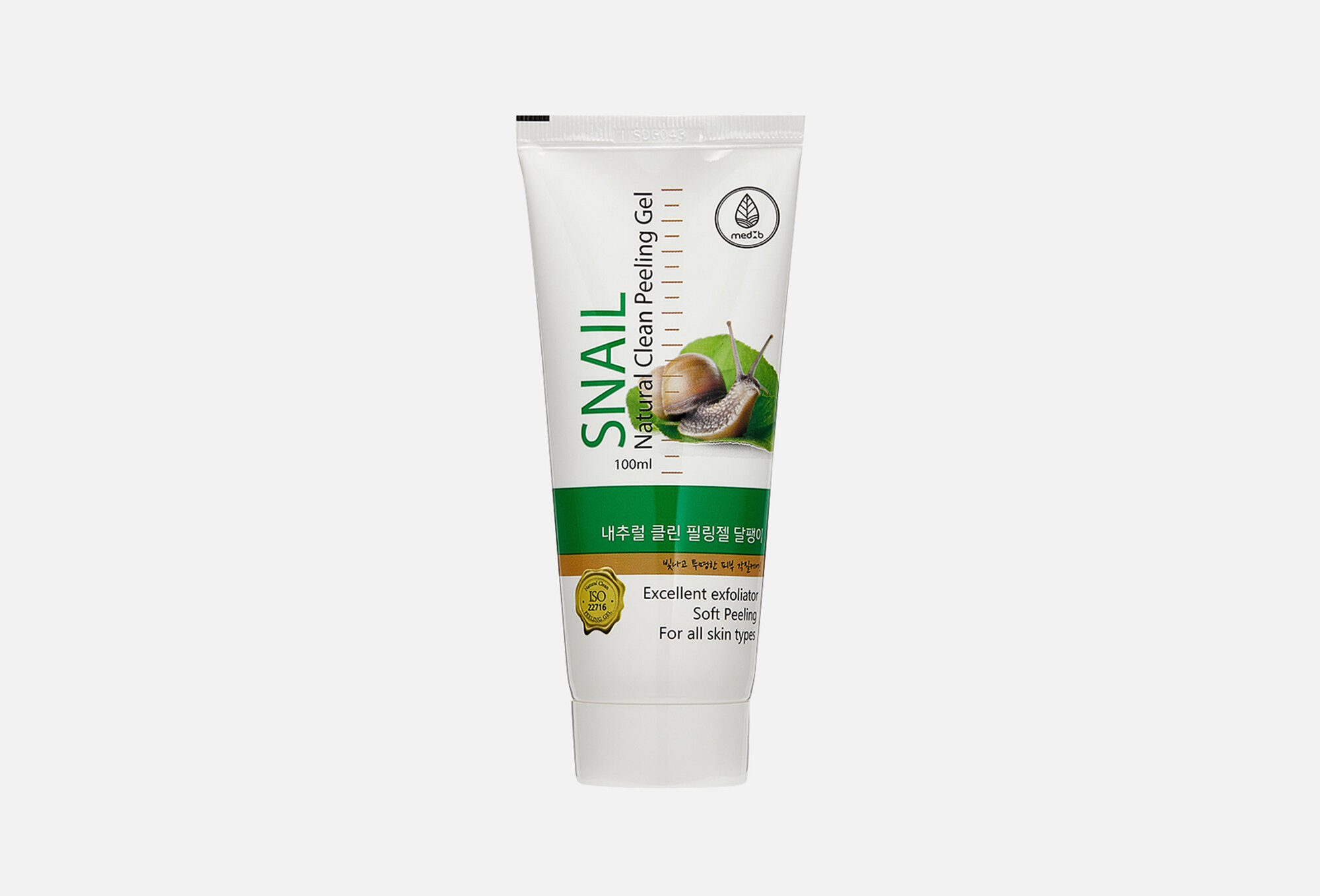 Отшелушивающий гель для лица MEDB Natural Clean Peeling Gel Snail 100 мл