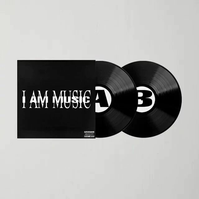 Playboi Carti - Альбом 'I AM MUSIC' (2LP винил) Небольшой залом на углу обложки