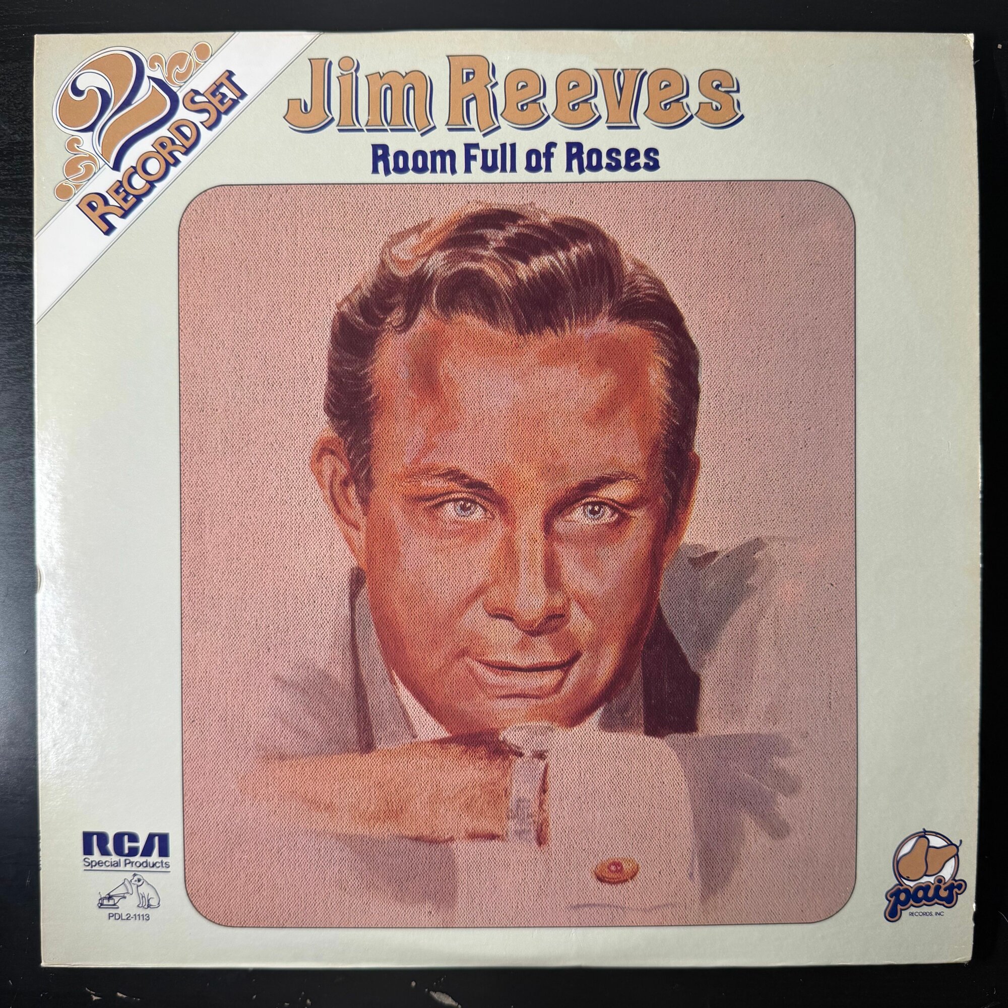 Виниловая пластинка Jim Reeves Room Full Of Roses 2LP (США 1985г.)