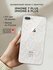 Чехол на Apple iPhone 7 Plus / Айфон 7 Плюс с принтом "Узор из сердечек", прозра...