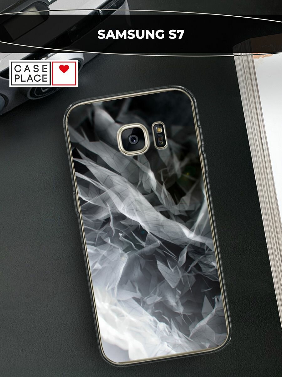 Чехол на Samsung Galaxy S7 / Самсунг Галакси С 7 с принтом "Абстракция 9"