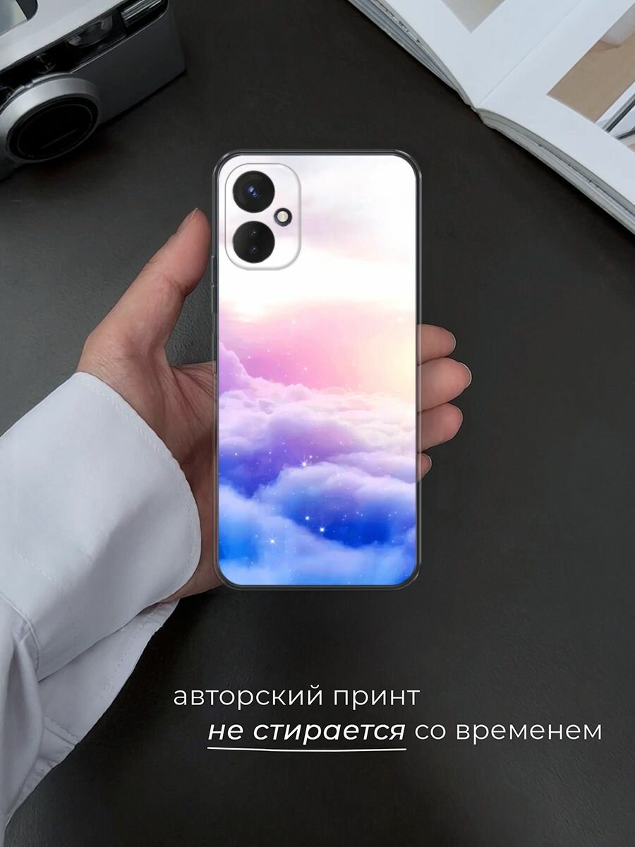 Чехол на Tecno Spark 9 Pro / Техно Спарк 9 Про с принтом "Небеса" — фото 1