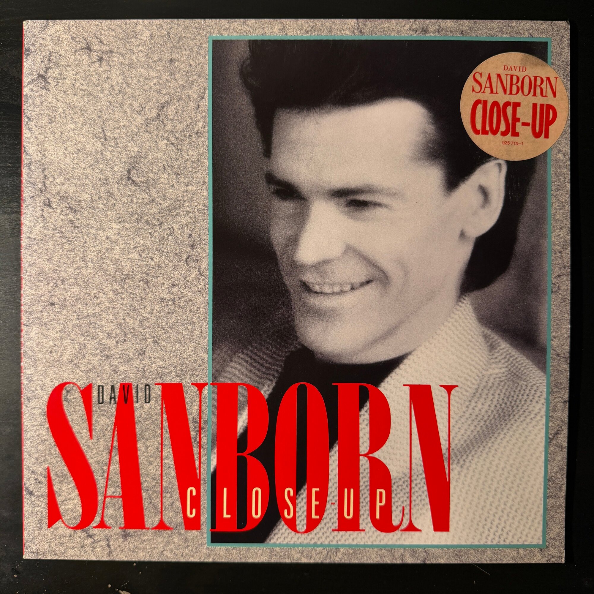 Виниловая пластинка David Sanborn Close-Up (Германия 1988г.)