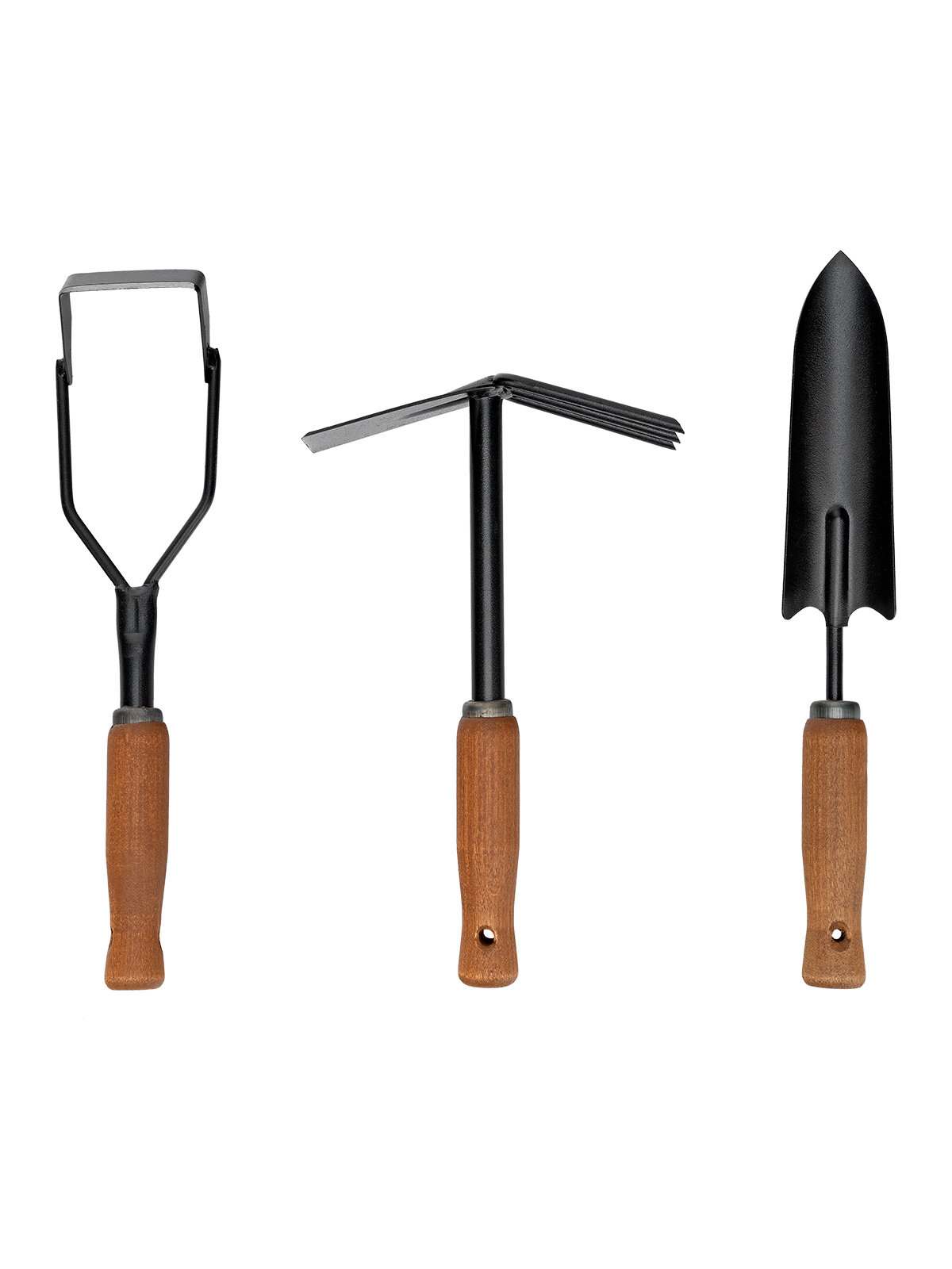 Набор садового инструмента PALISAD деревянные рукоятки, 3 предмета 629117
