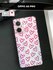 Чехол на Oppo A5 Pro / Оппо А5 Про с принтом "Темные сердечки"