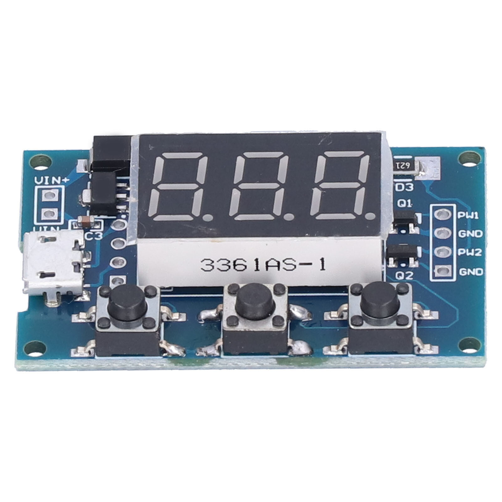 2-канальный модуль с регулируемым рабочим циклом частоты ШИМ-импульсов, генератор прямоугольных сигналов