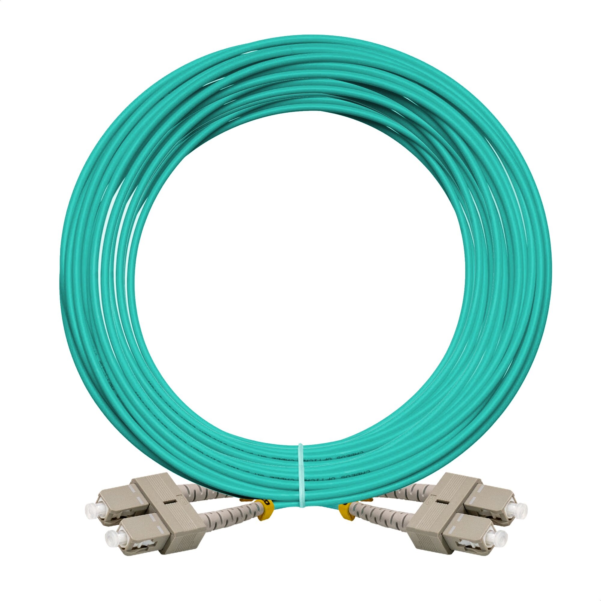 Патч-корд волоконно-оптический ExeGate FC-D-503-SC-SC-15M-LSZH (Шнур во MM 50/125 (OM3), SC/UPC-SC/UPC, Duplex, LSZH, 15м) EX297957RUS