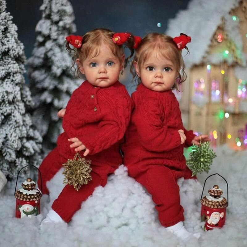 24 дюймов 60 см Новорожденный ребенок Reborn Maggi Кукла Реборн, тело из ткани, голубые глаза