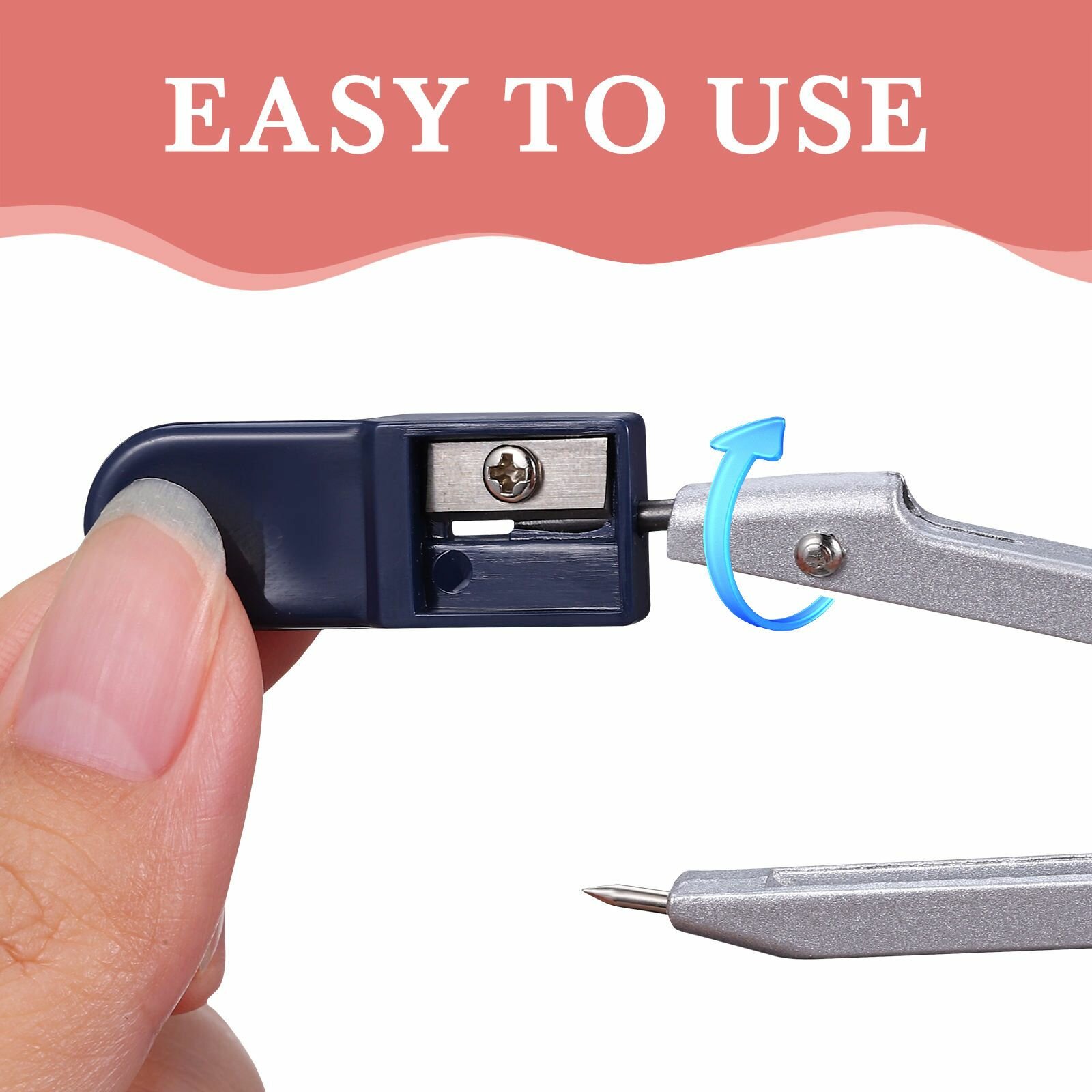 1 Набор Запасных Грифелей, 2 Мм, Для Циркуля, Совместим С Точилкой