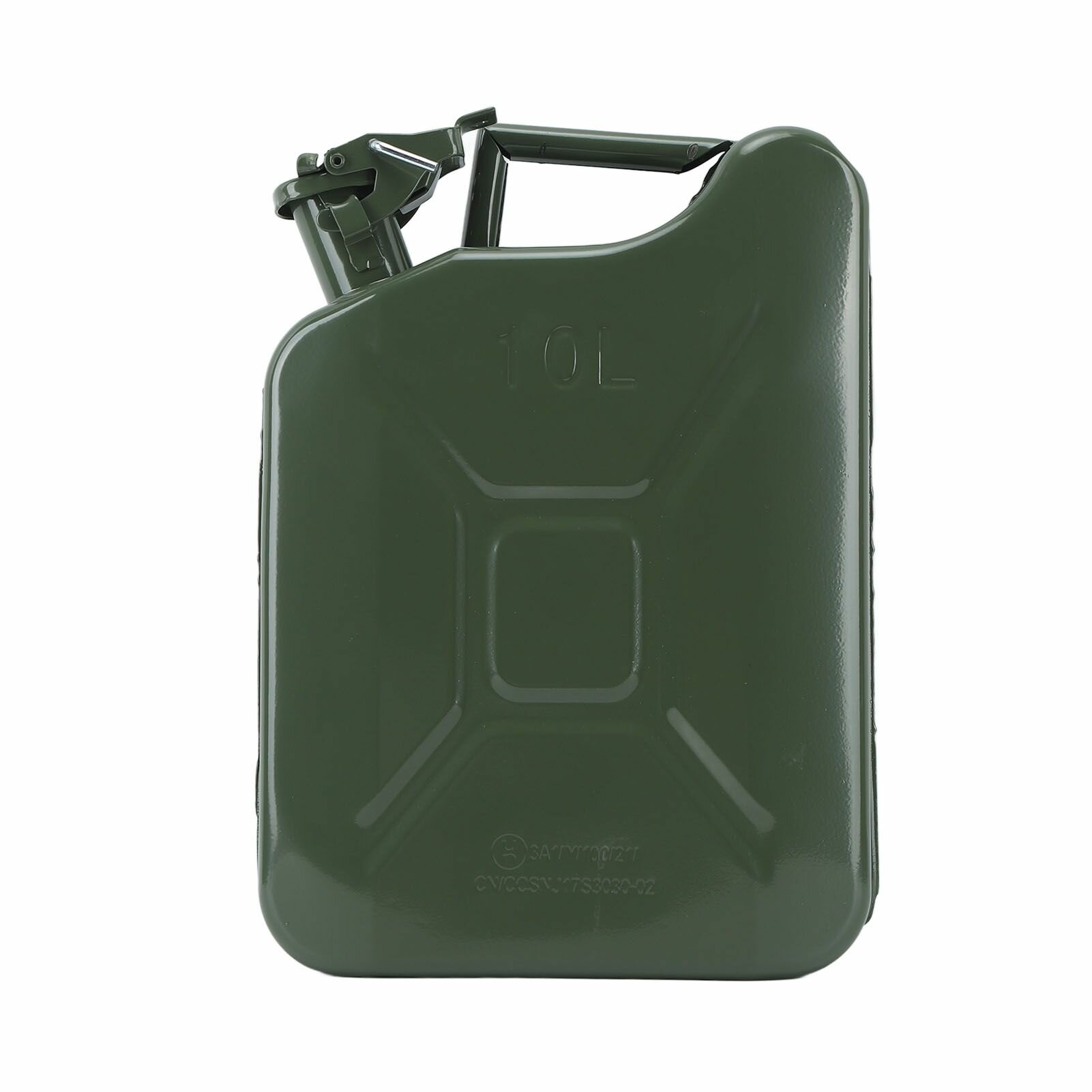 Канистра для бензина из нержавеющей стали 10 литров 2.6 галлона с самовыравнивающимся сливом