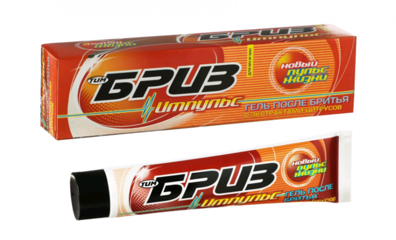 Тимбриз Импульс Гель после бритья "с экстрактами цитрусов" 75 мл.