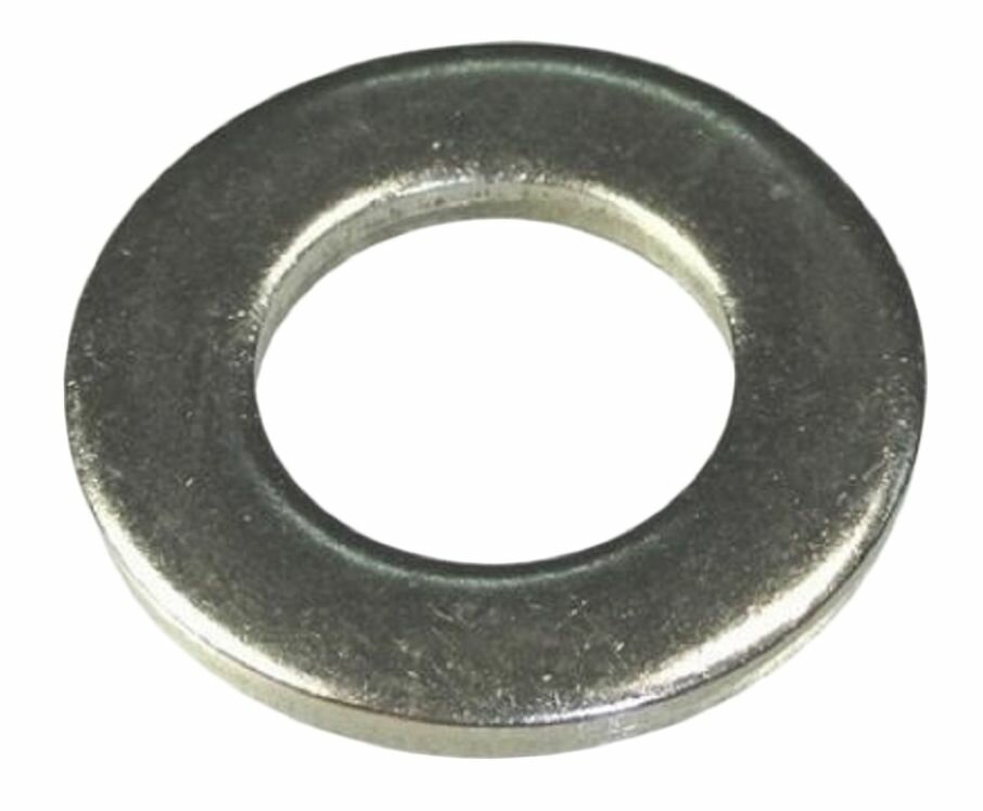 Шайба простая М14 (1кг 111шт) DIN125 простая, цинк SteelRex