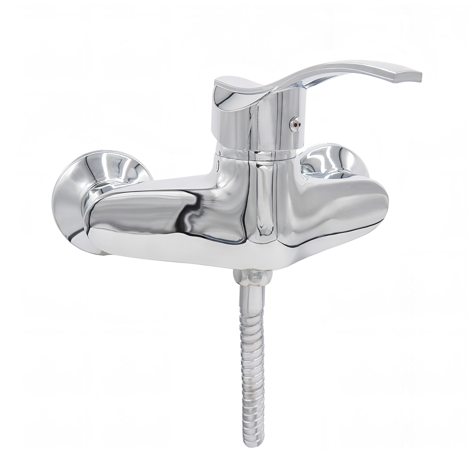 Смеситель Оптима для душевой кабины 40мм, латунный, хромированный