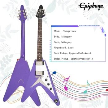 EPIPHONE Электрогитара Flying V 6-струнная