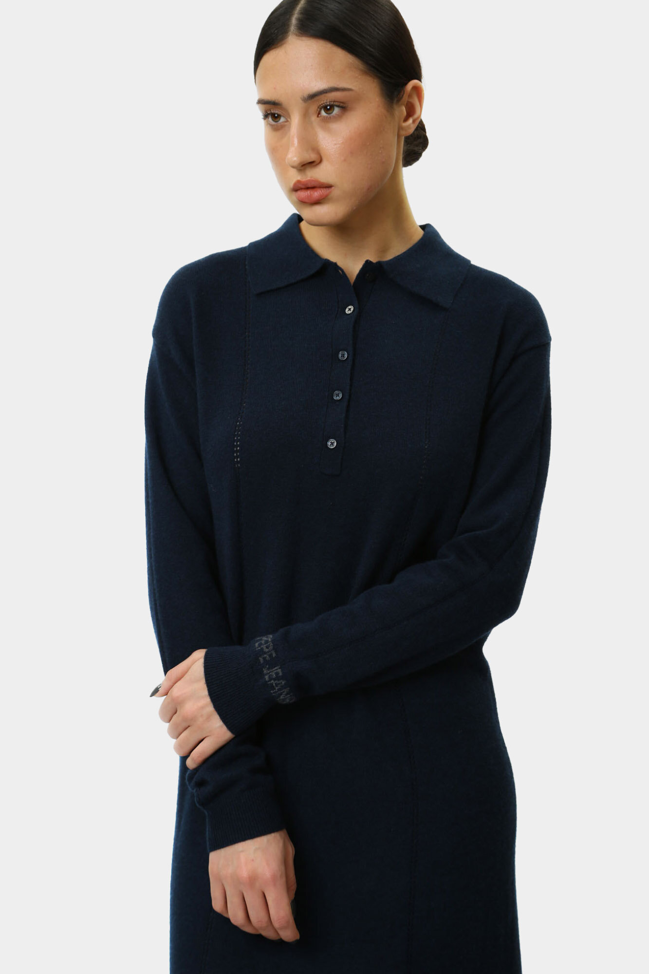 Платье Pepe Jeans, размер L, синий — фото 1