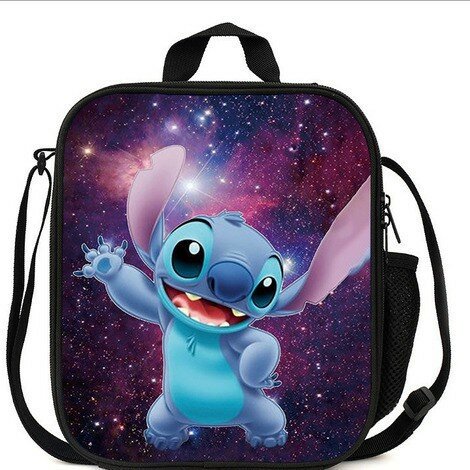 Самая продаваемая сумка для обеда Stitch на Amazon, портативная сумка для обеда, портативная сумка для льда, сумка для обеда, студенческая детская сумка для еды