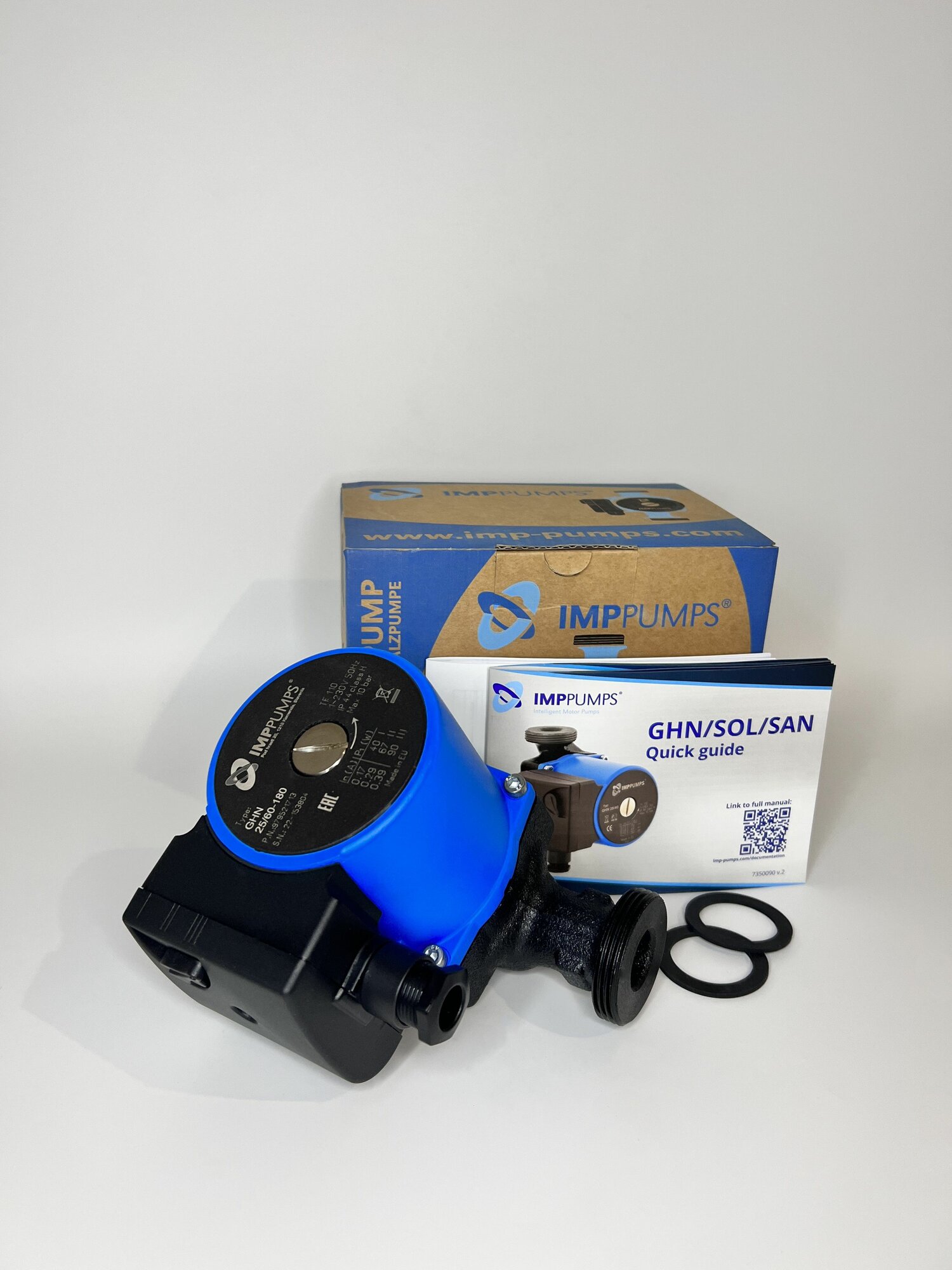 Циркуляционный насос IMP Pumps GHN 25/60-180
