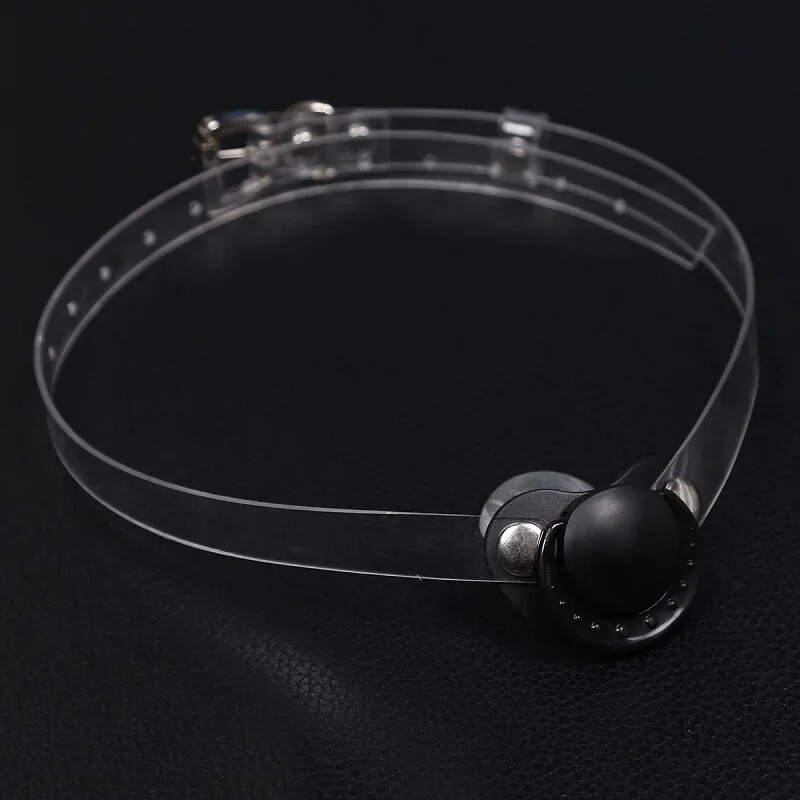 Милая Соска с открытым ртом кляп пробка для взрослых бондаж фиксаторы игрушки шар БДСМ S710-Black