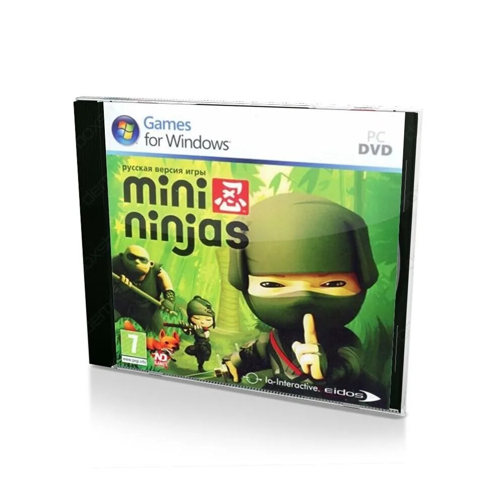 Диск с игрой Mini Ninjas (русская версия) для пк лицензия