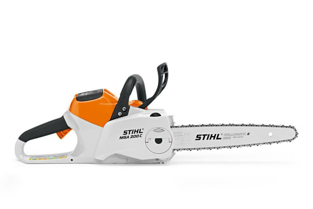 Пила аккумуляторная STIHL MSA 200 C-BQ, 14"/35 см, 36 Вт, 1/4", 1.1 мм, 72 зв, Без АКБ и З/У, оригинал, арт. 12512000036