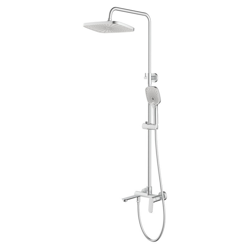 Душевая стойка Azario Alanti AZ-K2332-1BN сатин