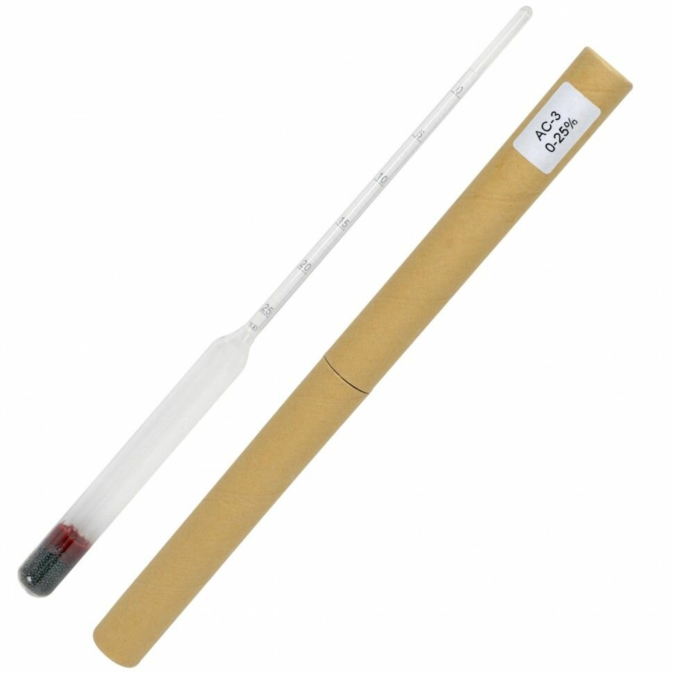 Ареометр сахаромер АС-3 0-25%