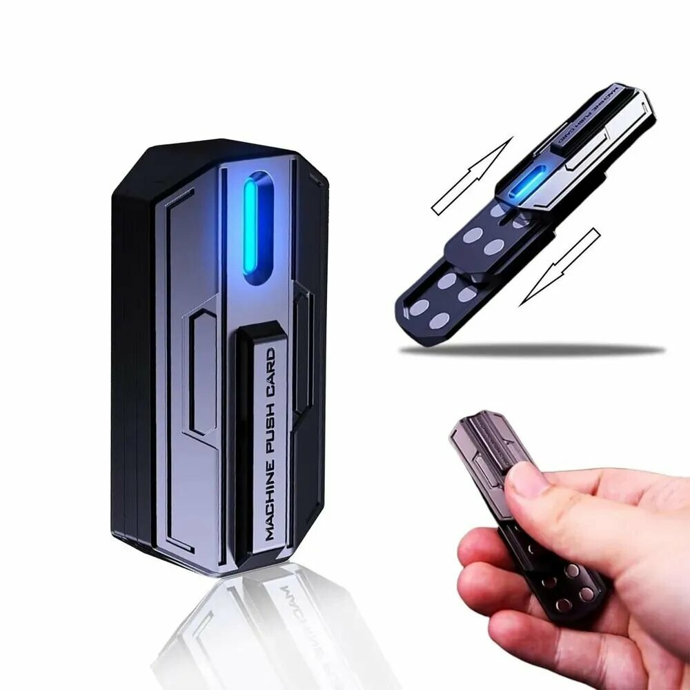 Металлическая антистрессовая игрушка, фиджет-слайдер