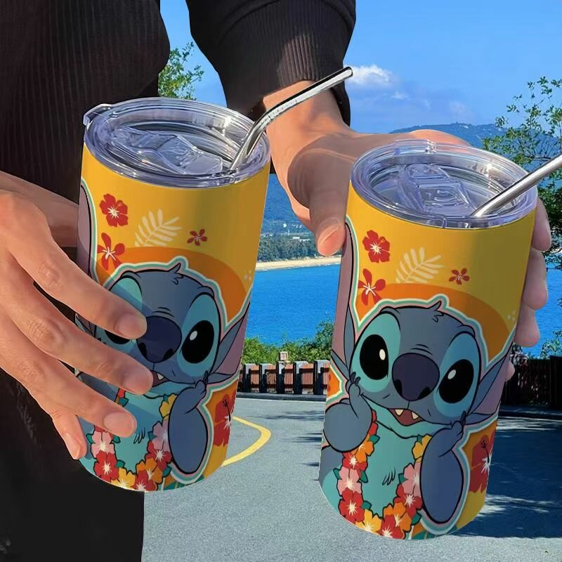 Термос-чашка Disney Лило и Стич Potdemiel, Stitch-1, Унисекс