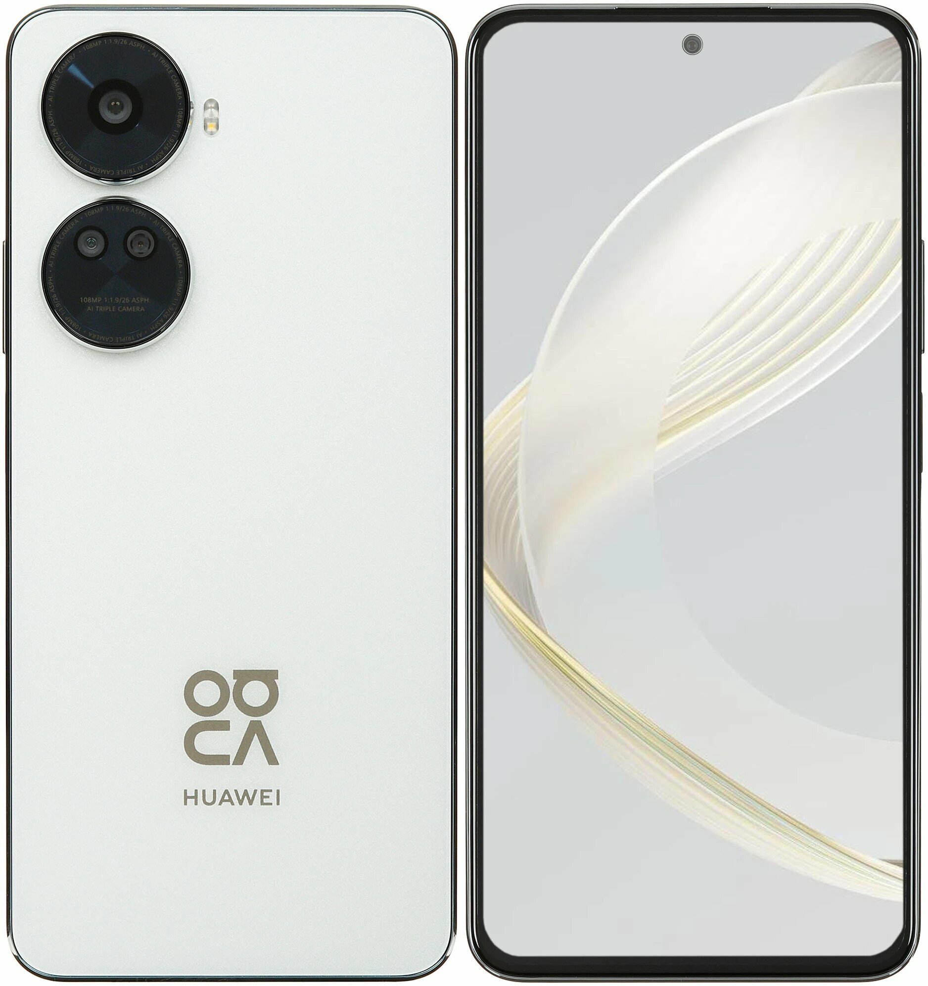 Смартфон Huawei Nova 12 SE 8/256 ГБ 6.67, AMOLED White белый