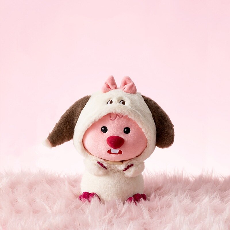 Милая кукла лещ жареная мука свинья шляпа loopy маленькая бобра Руби кукла с картофельными чипсами сумка плюшевая