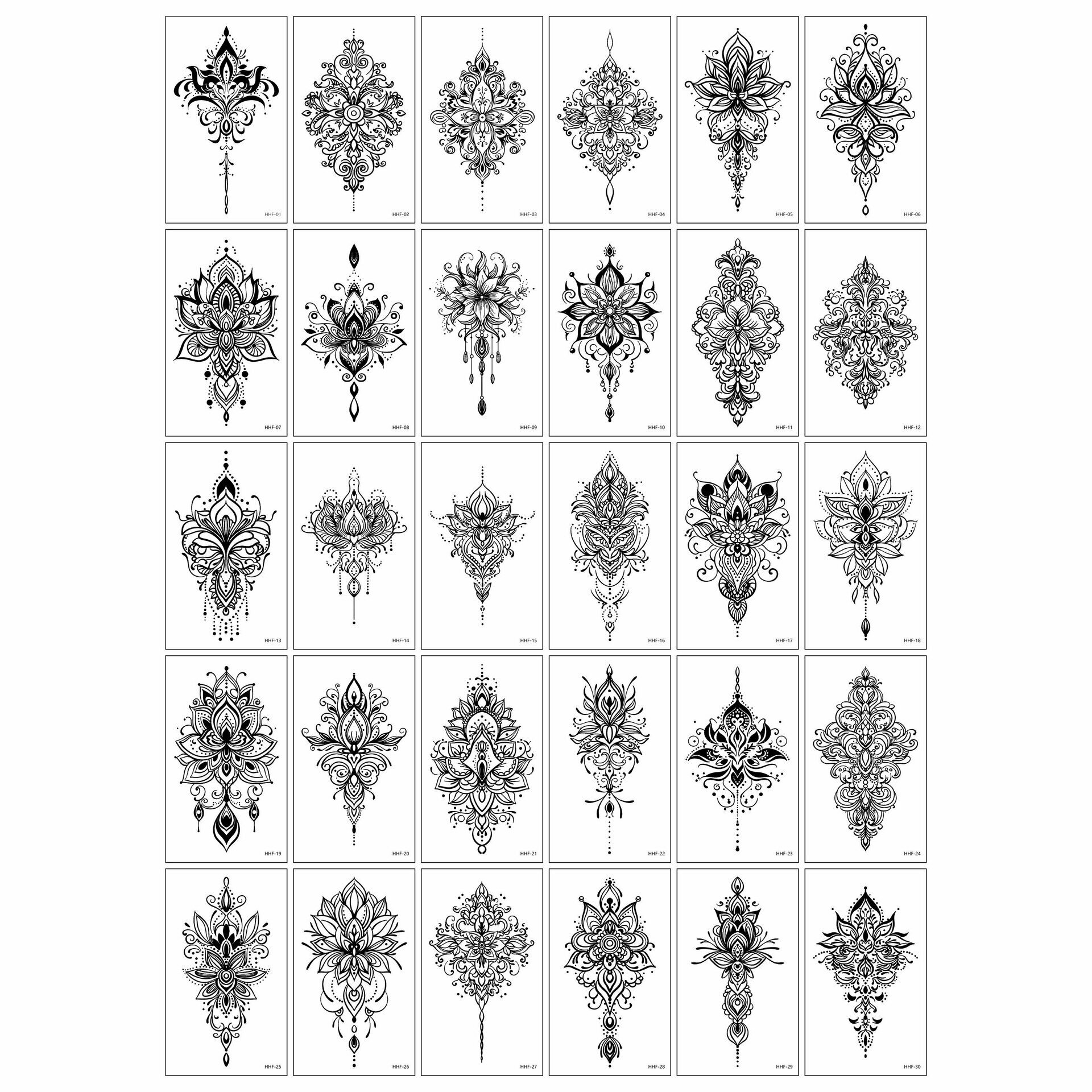 Временные татуировки-наклейки для детей с изображением традиционной китайской одежды и цветочных мотивов.