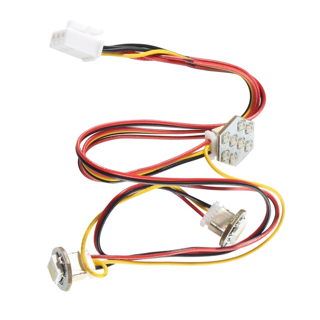 Мини-кнопка RGBW, светодиодная лампа для экструдера 3D-принтеров, светодиодная мини-панель