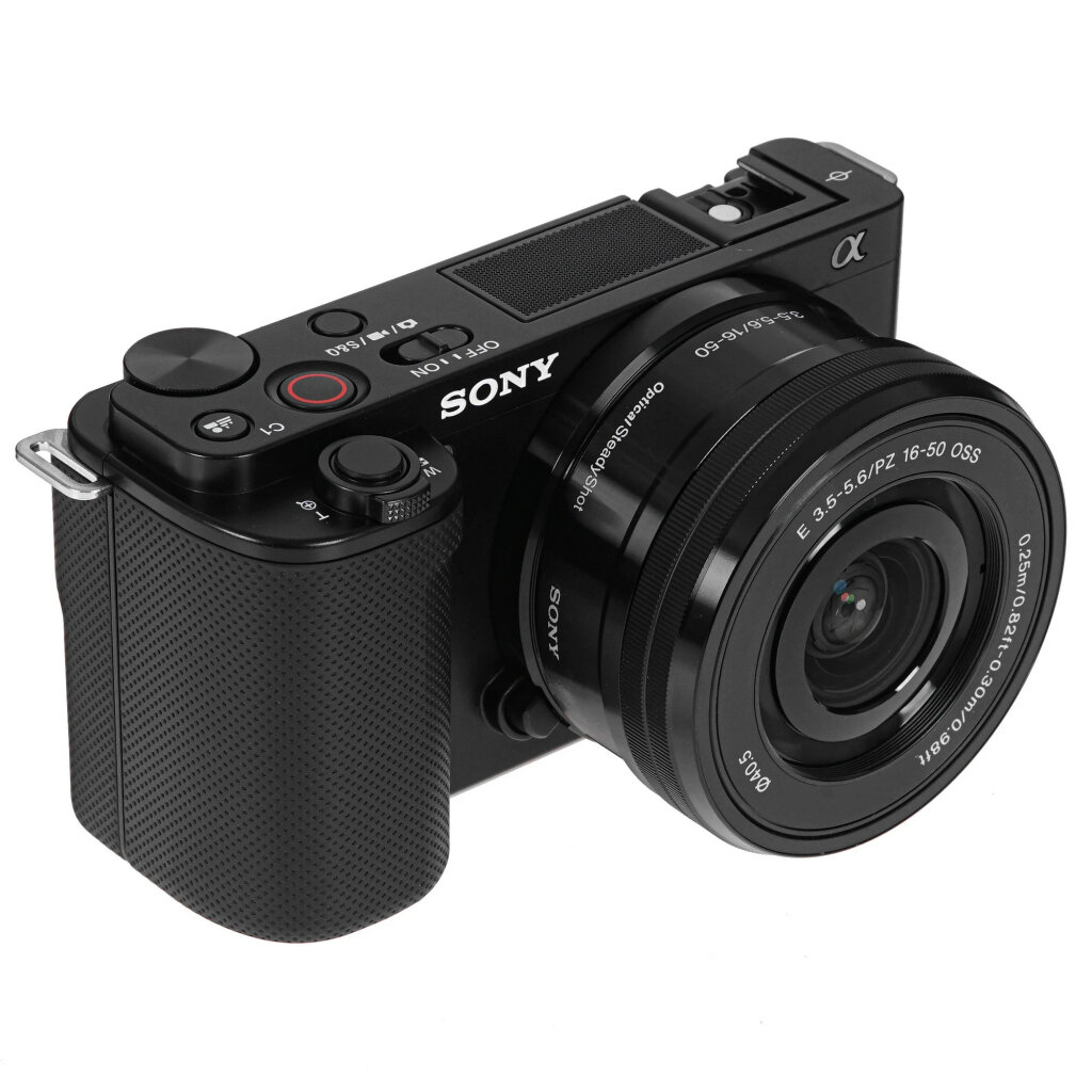 Камера Sony Alpha ZV-E10 Kit 16-50mm, Full HD, Black (Черная)