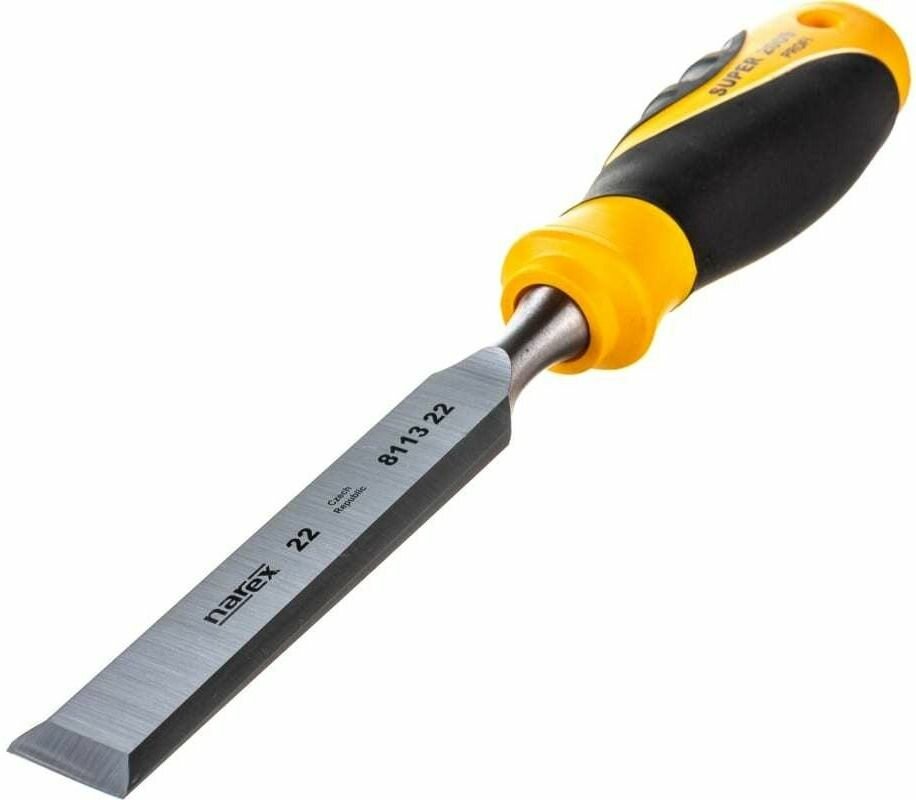 Плоская стамеска с ручкой NAREX SUPER 2009 LINE PROFI 22 мм 811322