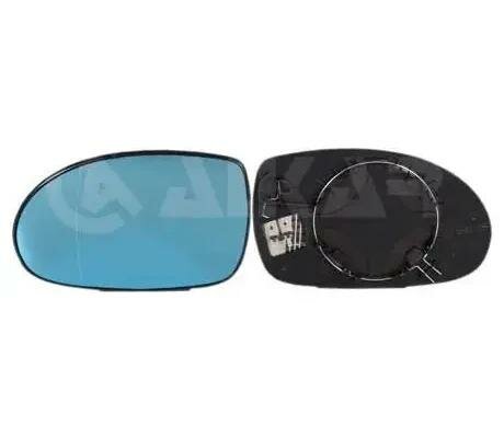 Зеркало-элемент ALKAR, 6428852, правое, выпуклое, с подогревом, Citroen C5, C6, 03-01