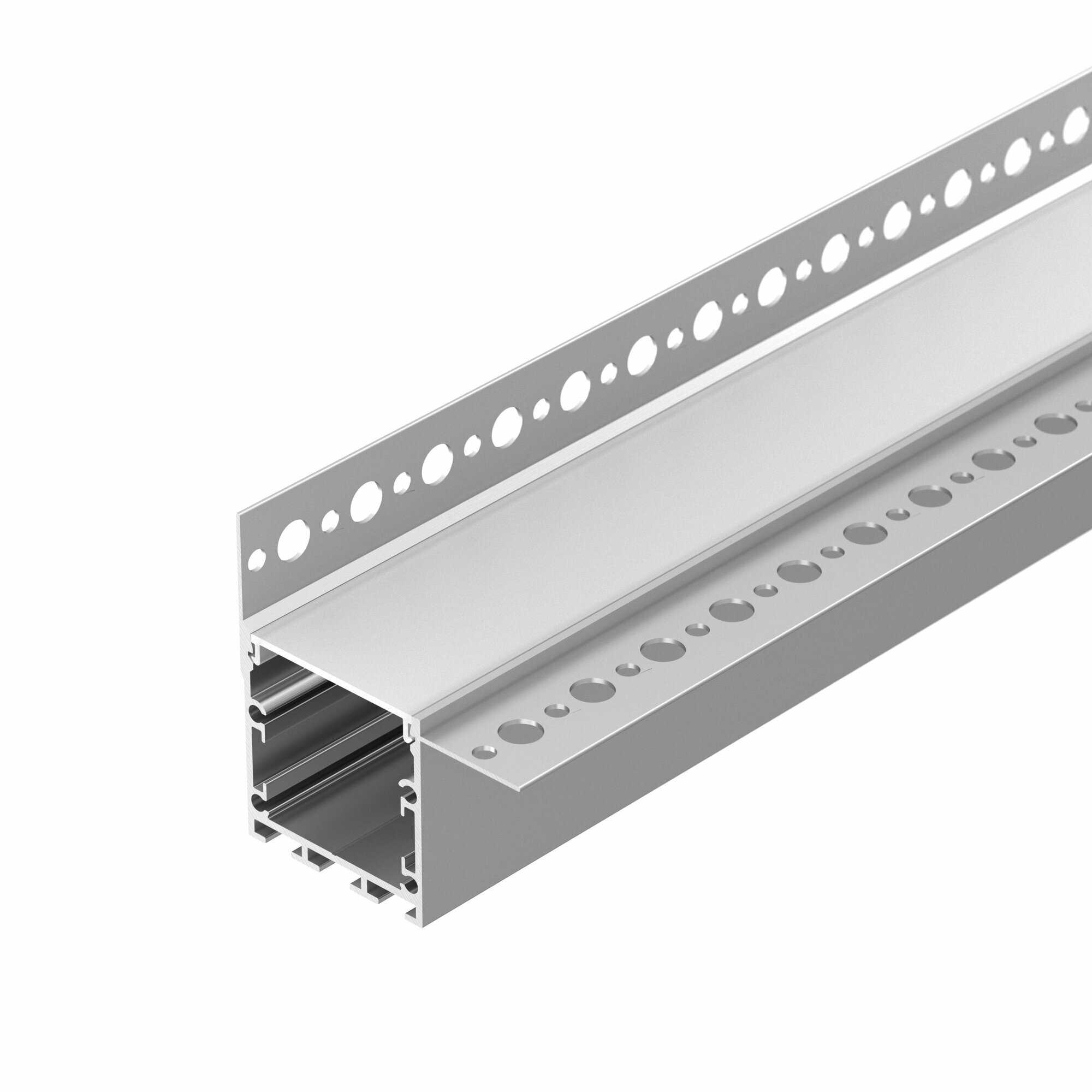 Профиль для светодиодной ленты Arlight Профиль LINIA32-FANTOM-EDGE-2000 ANOD (Arlight, Алюминий), 2м
