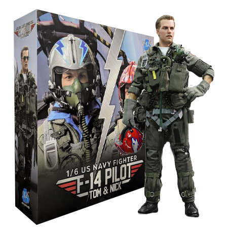 Коллекционная фигурка 1/6 - Did - Американский пилот F-14 ("Top Gun") - MA80182
