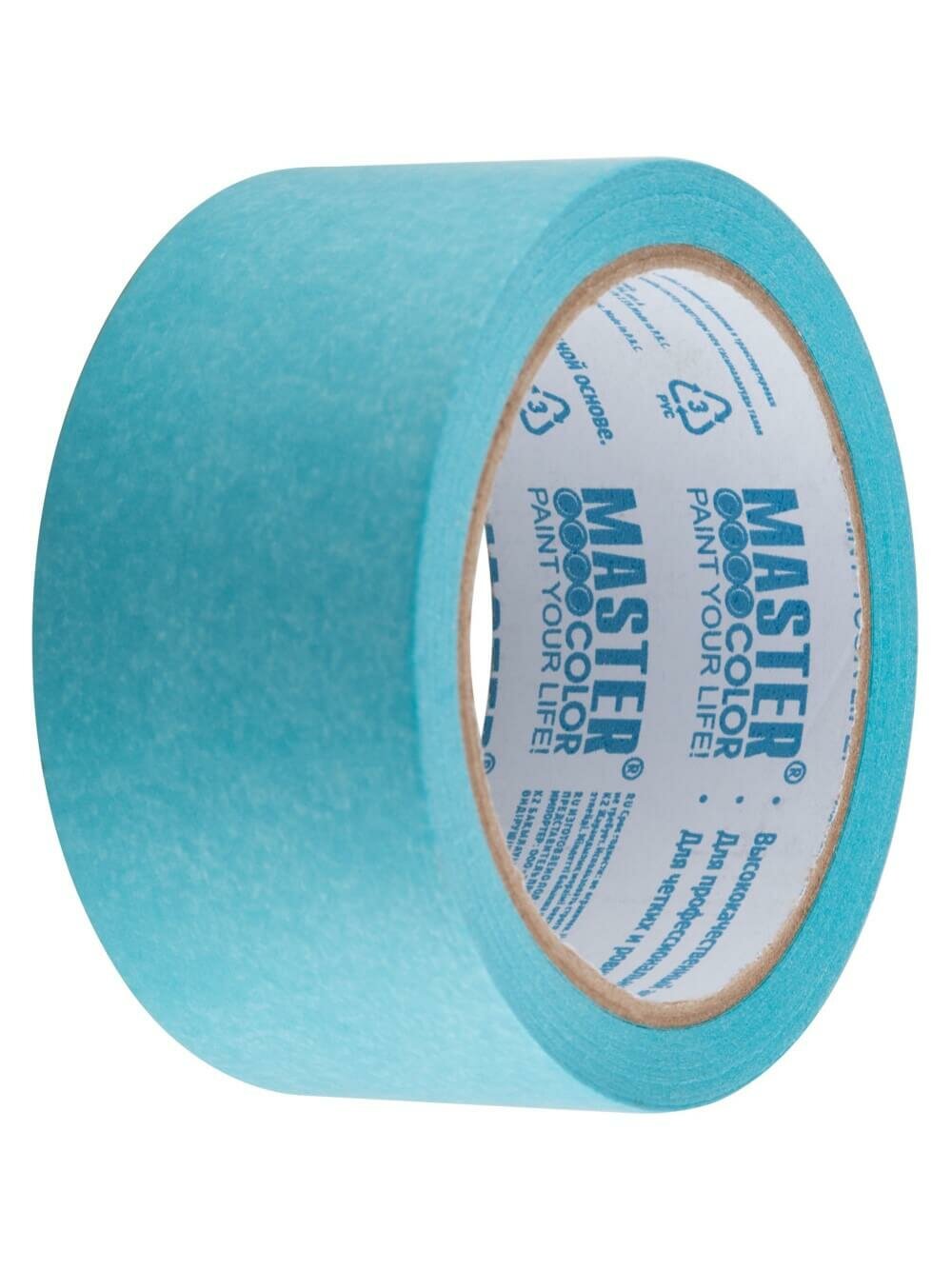 Лента малярная деликатная голубая Master Color 30-6134 (48мм*25м) упак. 3 шт.