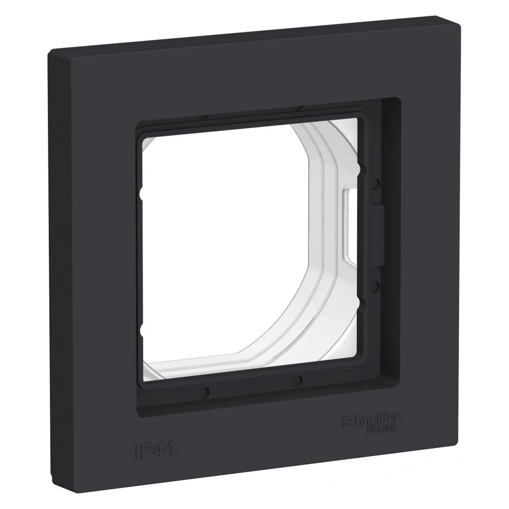 1-ая рамка Systeme Electric AtlasDesign Aqua Карбон IP44 SE ATN441001