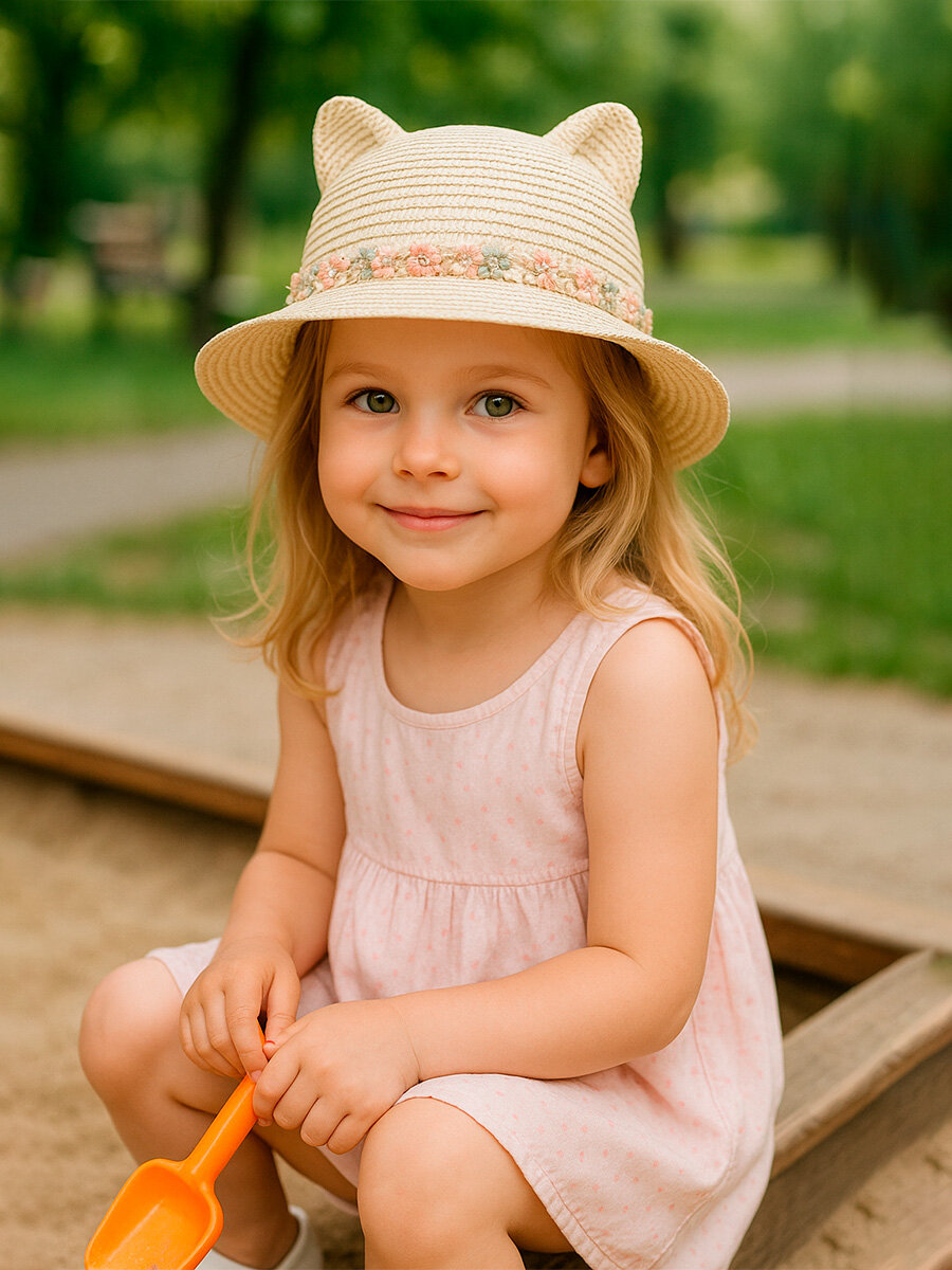 Шляпа Daniele Patrici Весна-лето 2025 для девочек