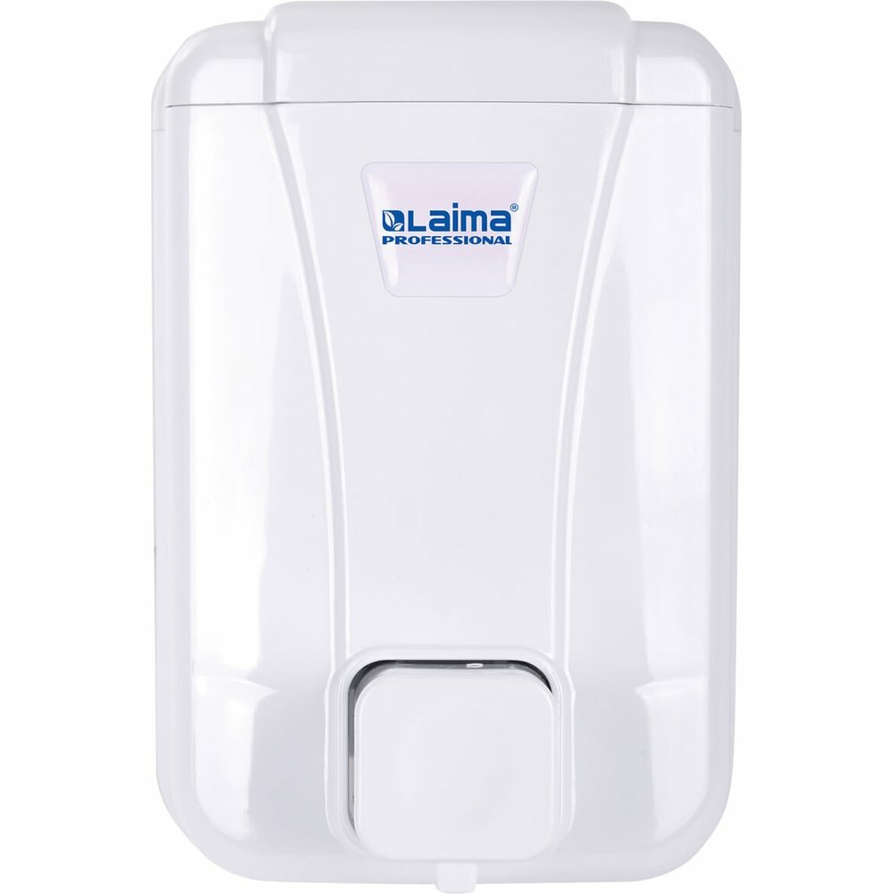 Диспенсер для жидкого мыла LAIMA Professional Lsa, наливной, 0.5 л, белый, Abs-пластик 607994