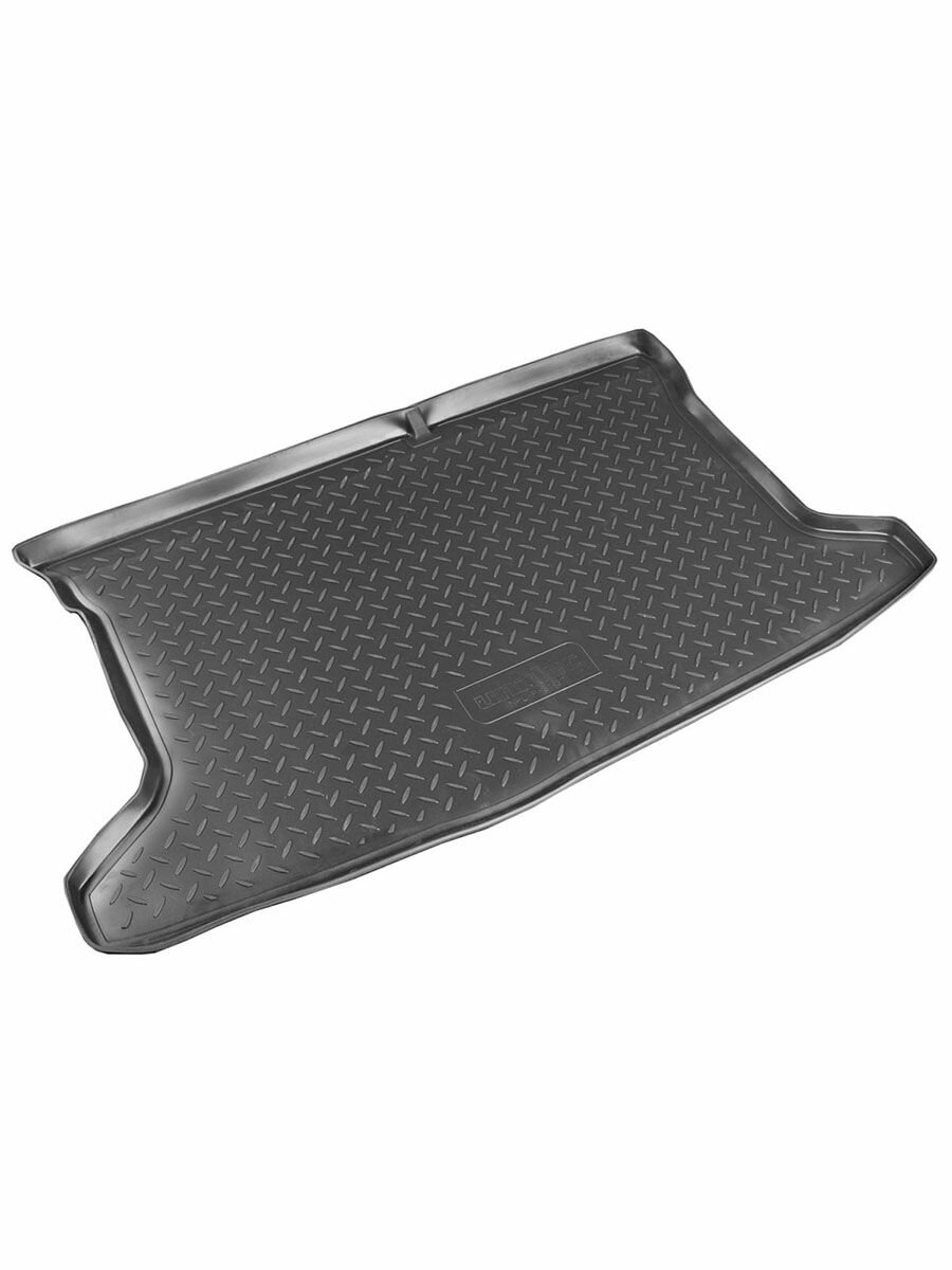 Полиуретановый коврик в багажник Unidec для Hyundai Solaris Хендай Солярис (хэтчбек 2010-2017)