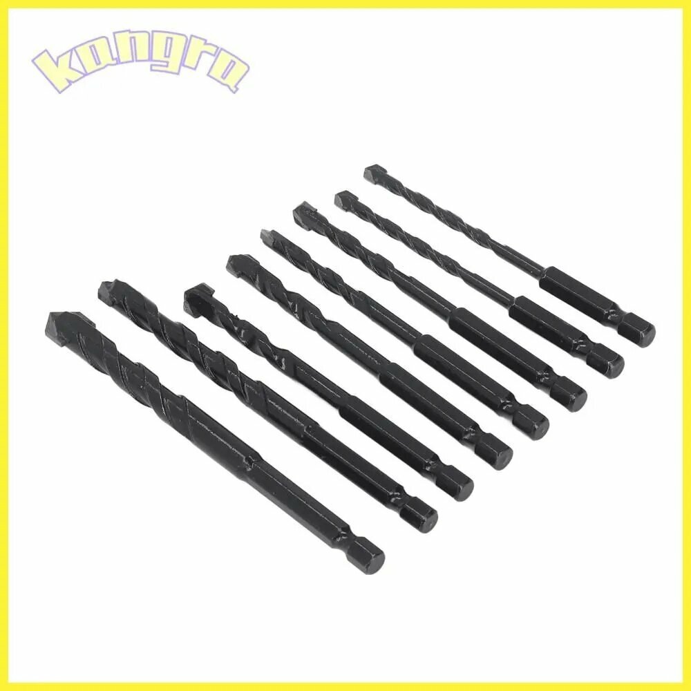 Бур по бетону, 8 шт, высокоточный, для плитки и бетона