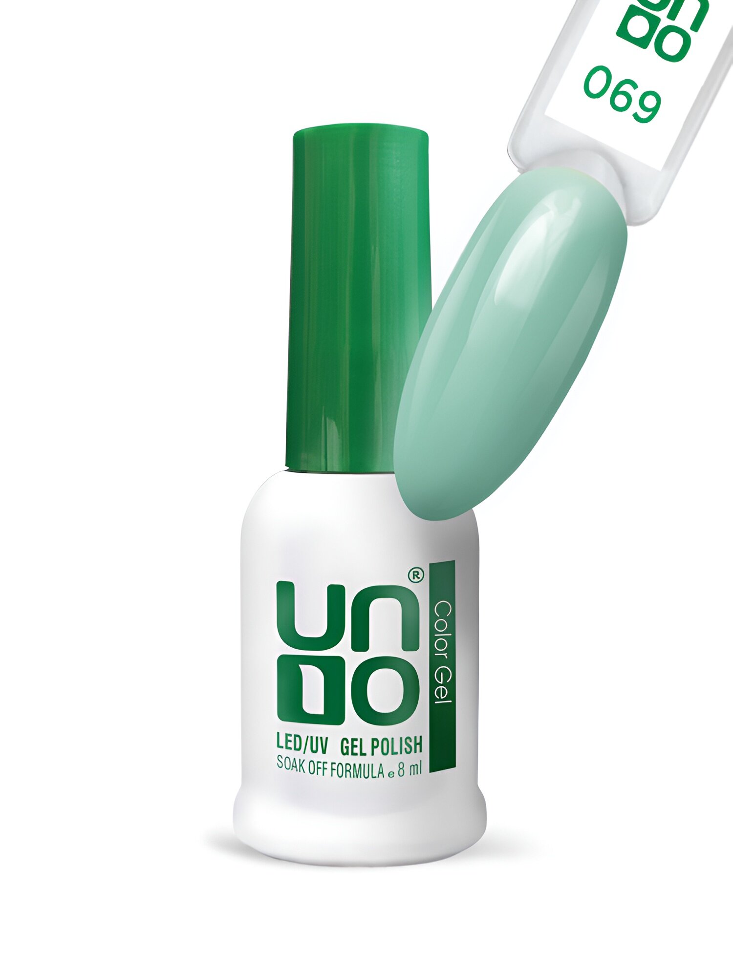 Гель-лак UNO Inspiration - 069 Плакучая ива - Weeping Willow, для ногтей, 8 г