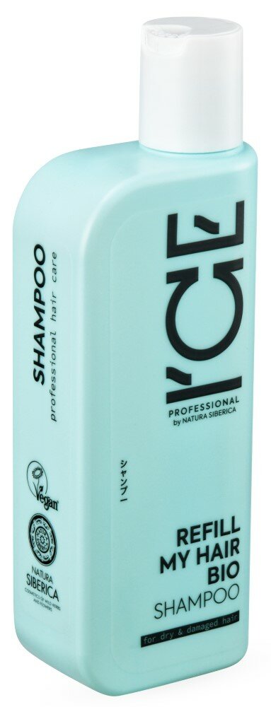 NATURA SIBERICA ICE PROFESSIONAL Шампунь для сухих и поврежденных волос 250мл