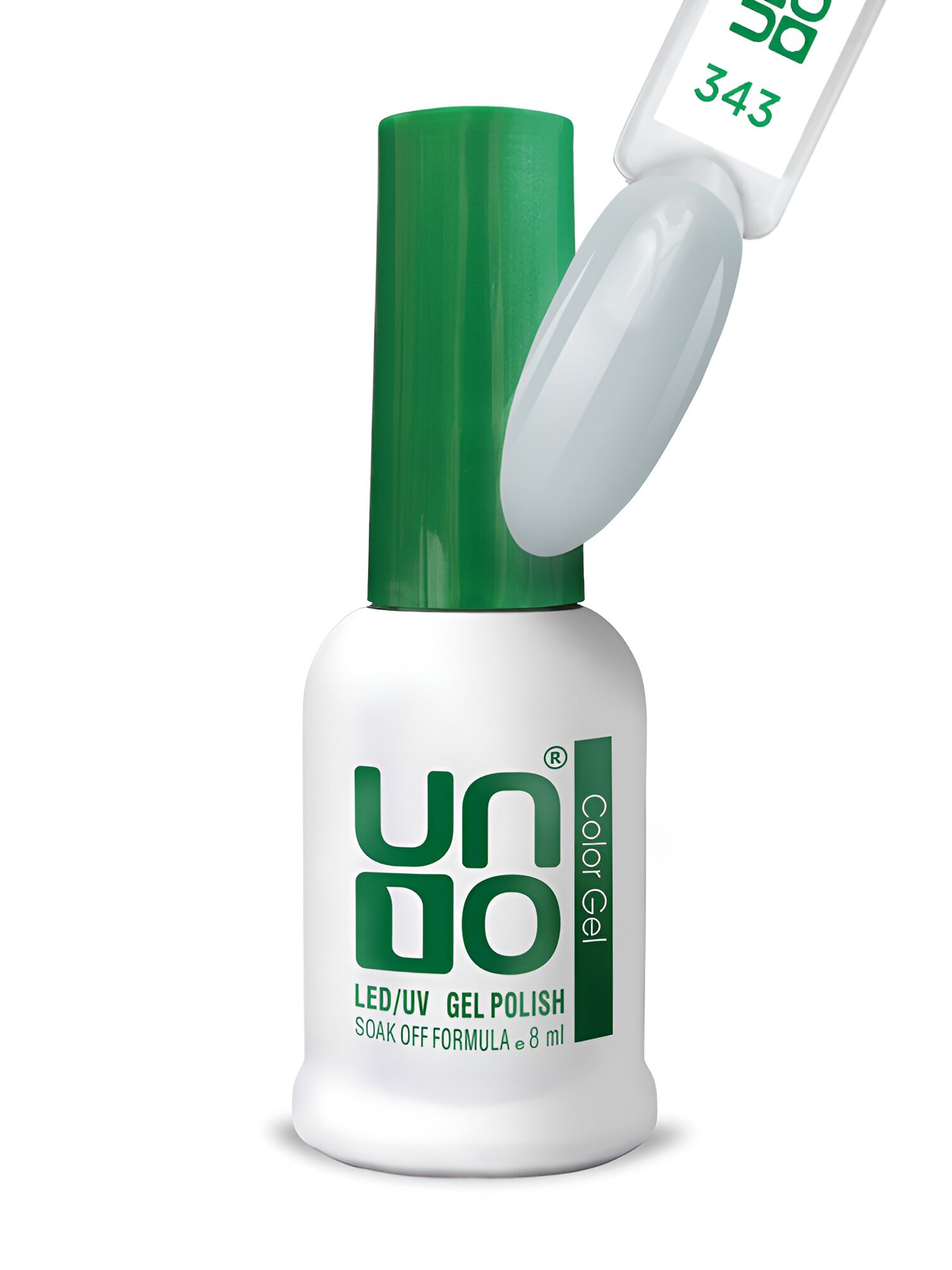 Гель-лак UNO Inspiration - 343 Акула - Shark, для ногтей, 8 г