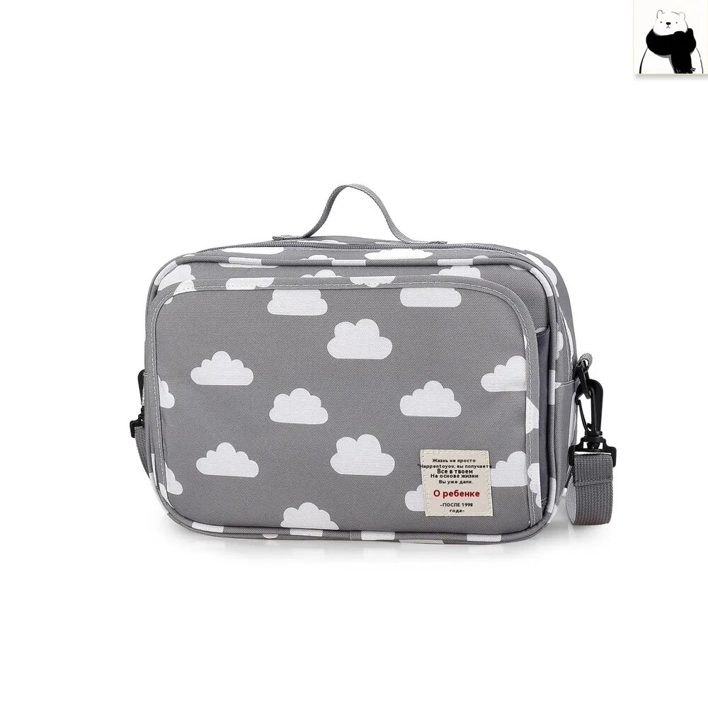 Diaper bag Сумка органайзер для коляски и мамы с термокарманами