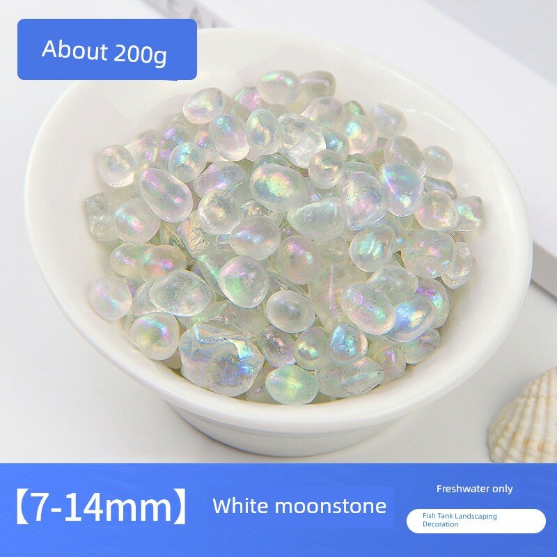 Наполнитель для аквариума: натуральный песок, кристаллический камень, декоративные украшения, стеклянные бусины,