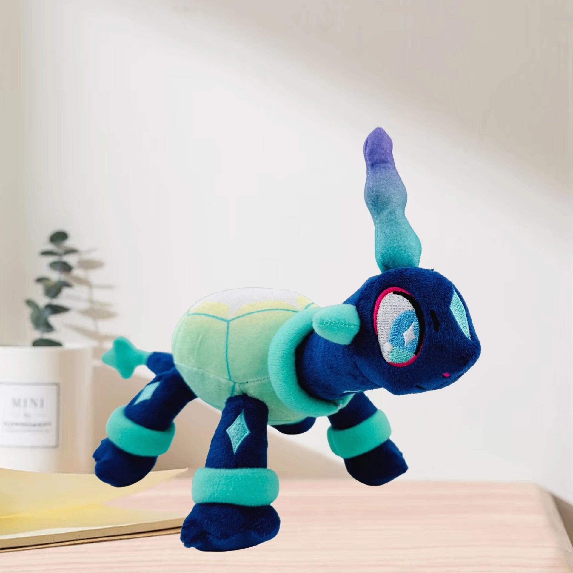 Крылья огня дракон огненный дракон плюшевая игрушка книга периферийная кукла детский подарок на день рождения Красочная